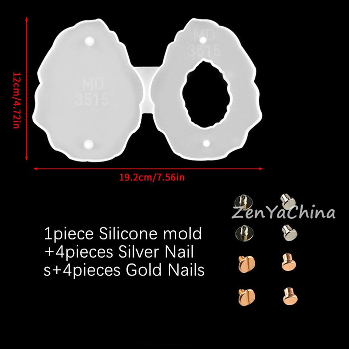 Photo Frame Resin Silicone Mould Resin Photo Frame Casting - Etsy