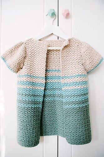 Crochet Girls Cardigan | Crochet Pattern | Girls Cardigan | Girls ...