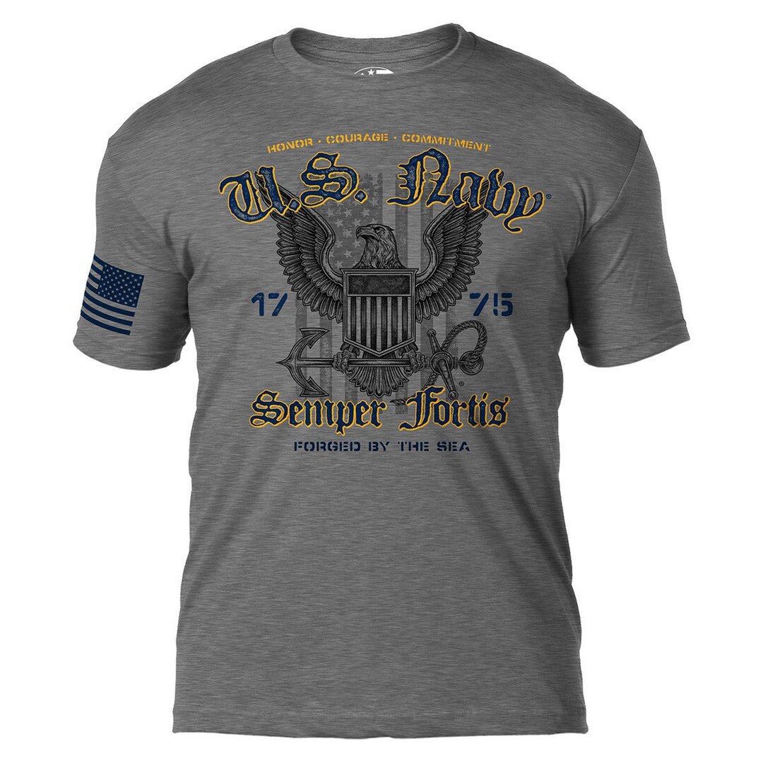US Navy Semper Fortis 7.62 Design Men's T-shirt - Etsy