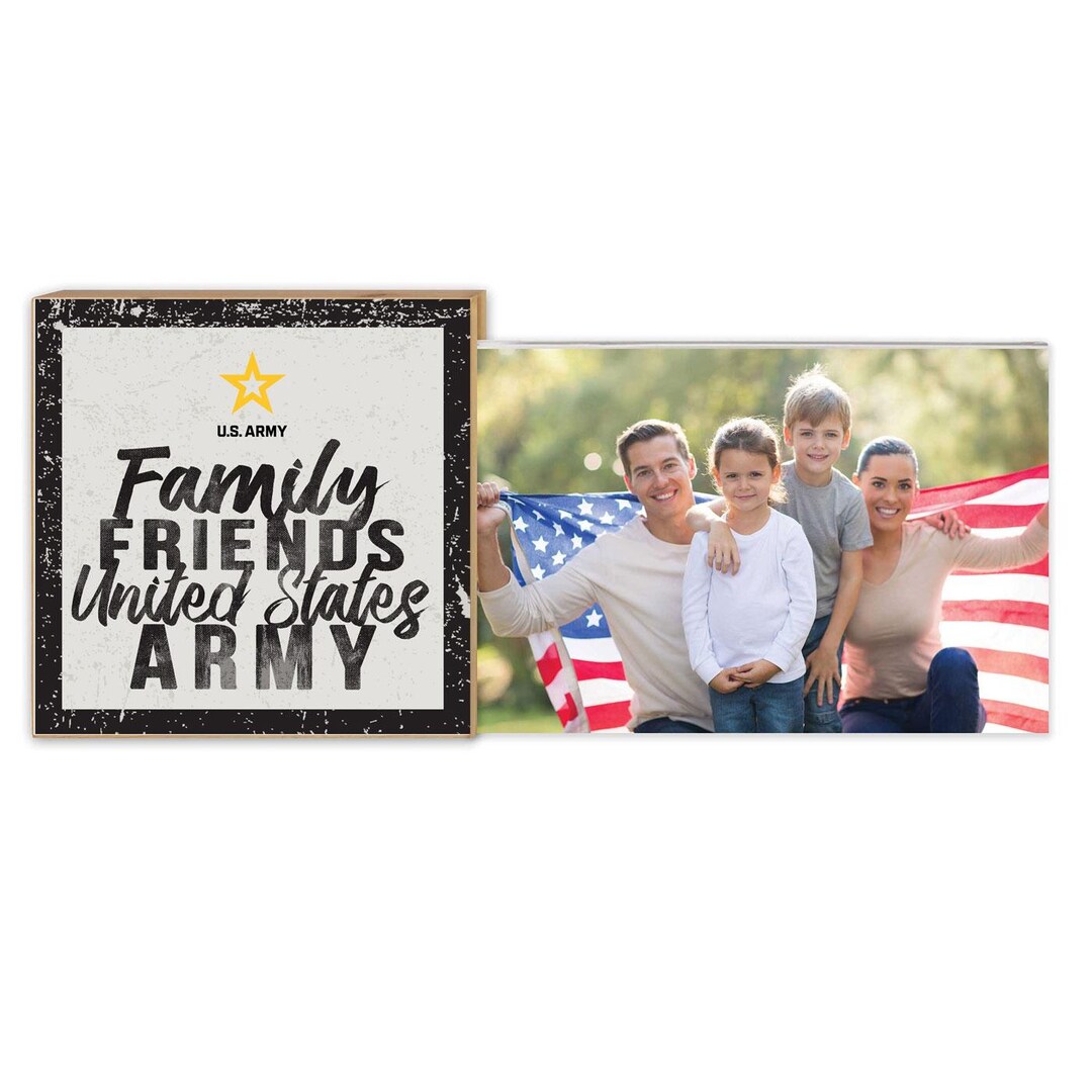 U.S. Army Floating Picture Frame Friends Family Army - Etsy