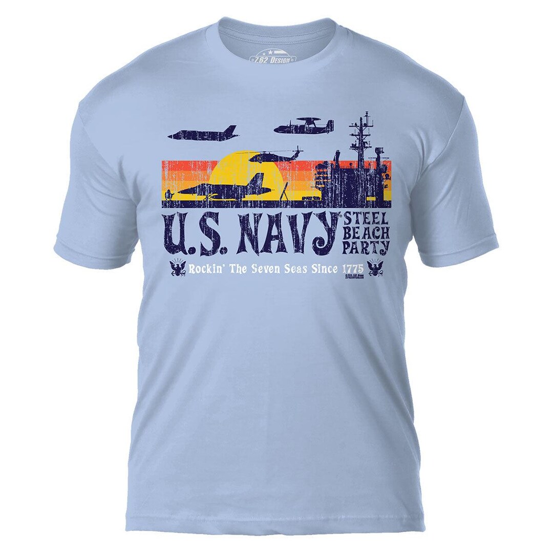 US Navy 'steel Beach Party' 7.62 Design Battlespace Men's T-shirt - Etsy