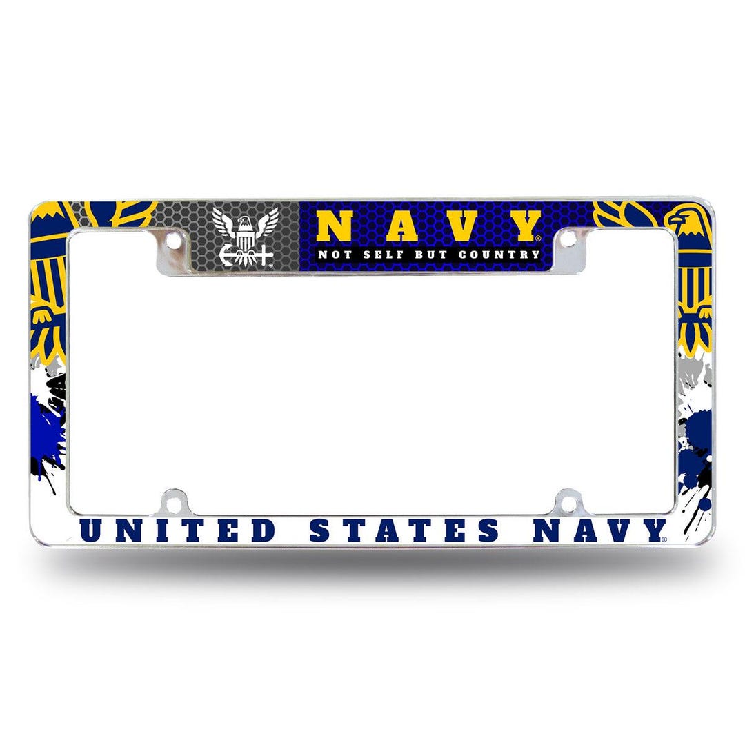 7.62 Design U.S. Navy License Plate Frame - Officially Licensed - Etsy