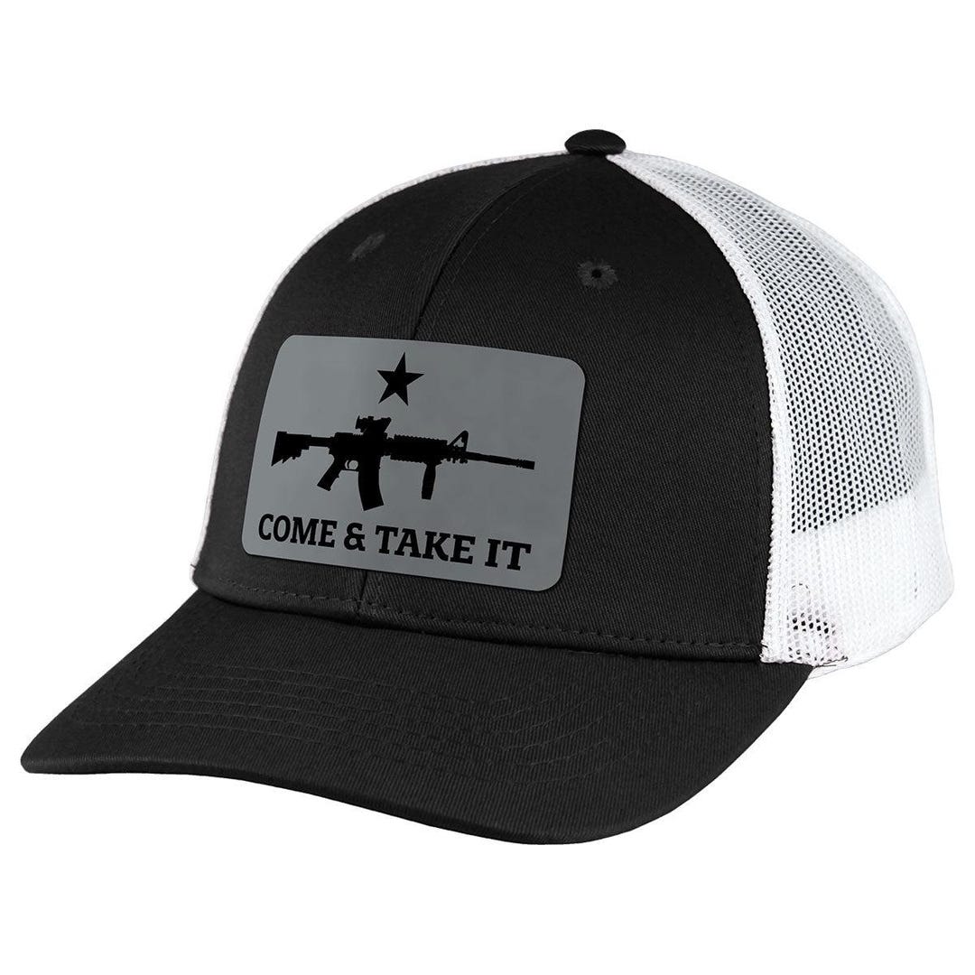 2nd Amendment Come & Take It Patch Trucker Hat by 7.62 Design - Etsy
