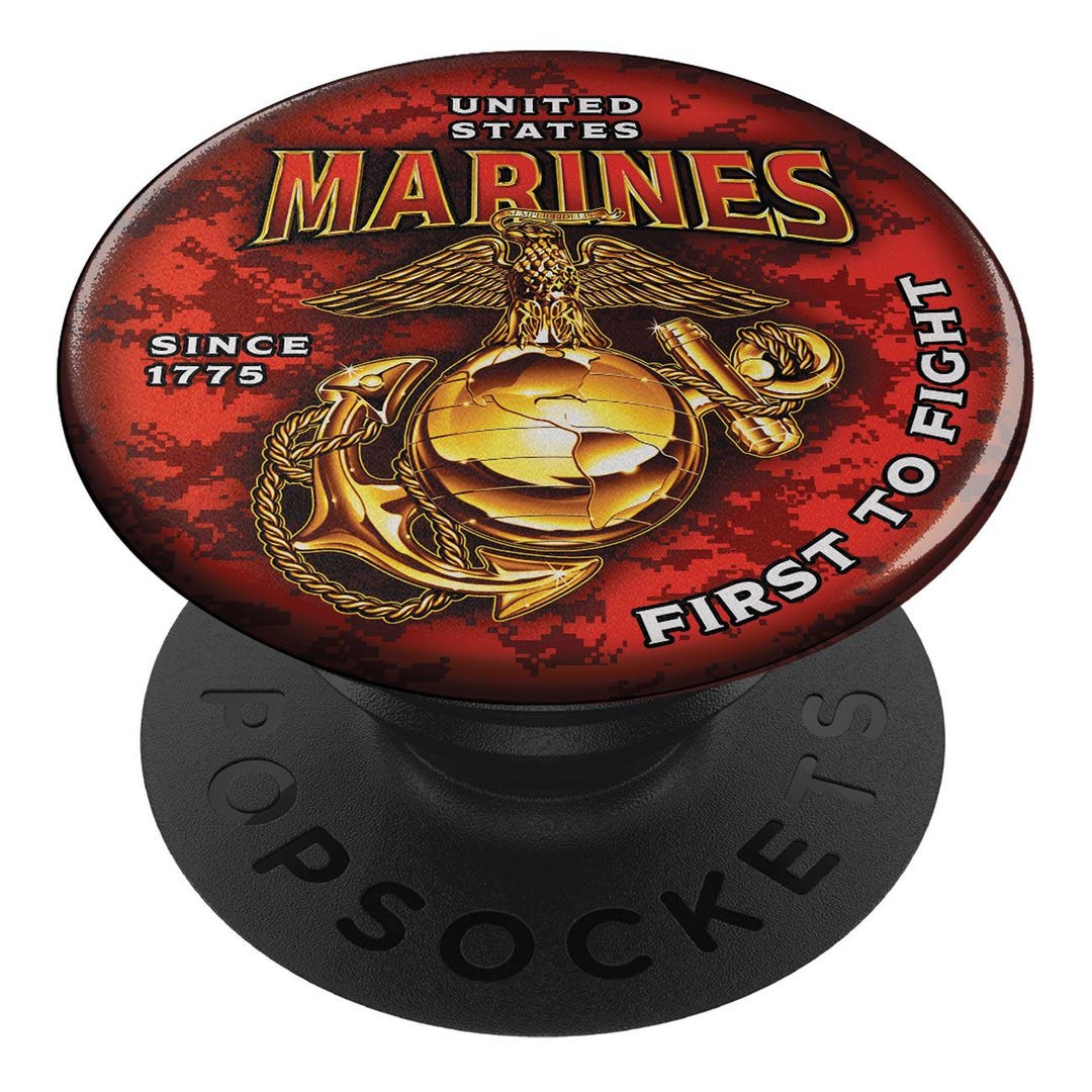 7.62 Design USMC First to Fight Popsocket Cell Phone Grip & Stand ...