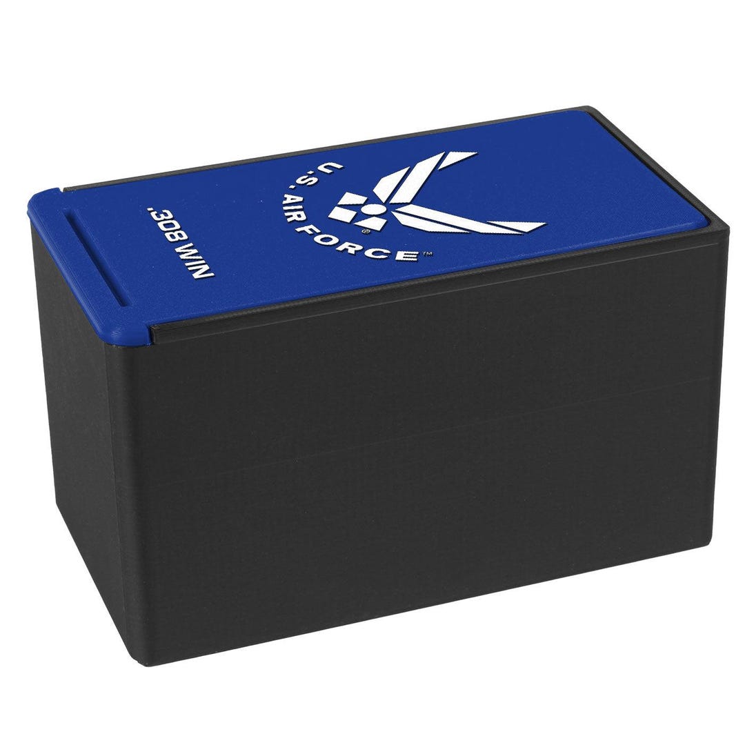 U.S. Air Force Logo Custom Made Storage Boxes - USA Made - Officially ...