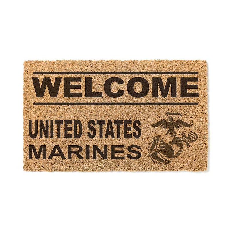Welcome Usmc Sign - Etsy