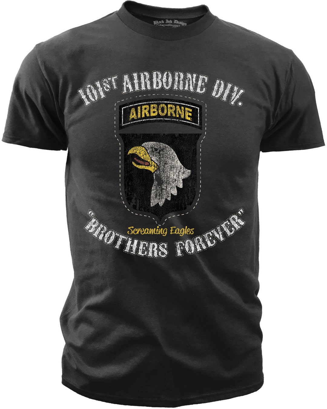 U.S. Army 101st Airborne Division Retro T-shirt - Etsy