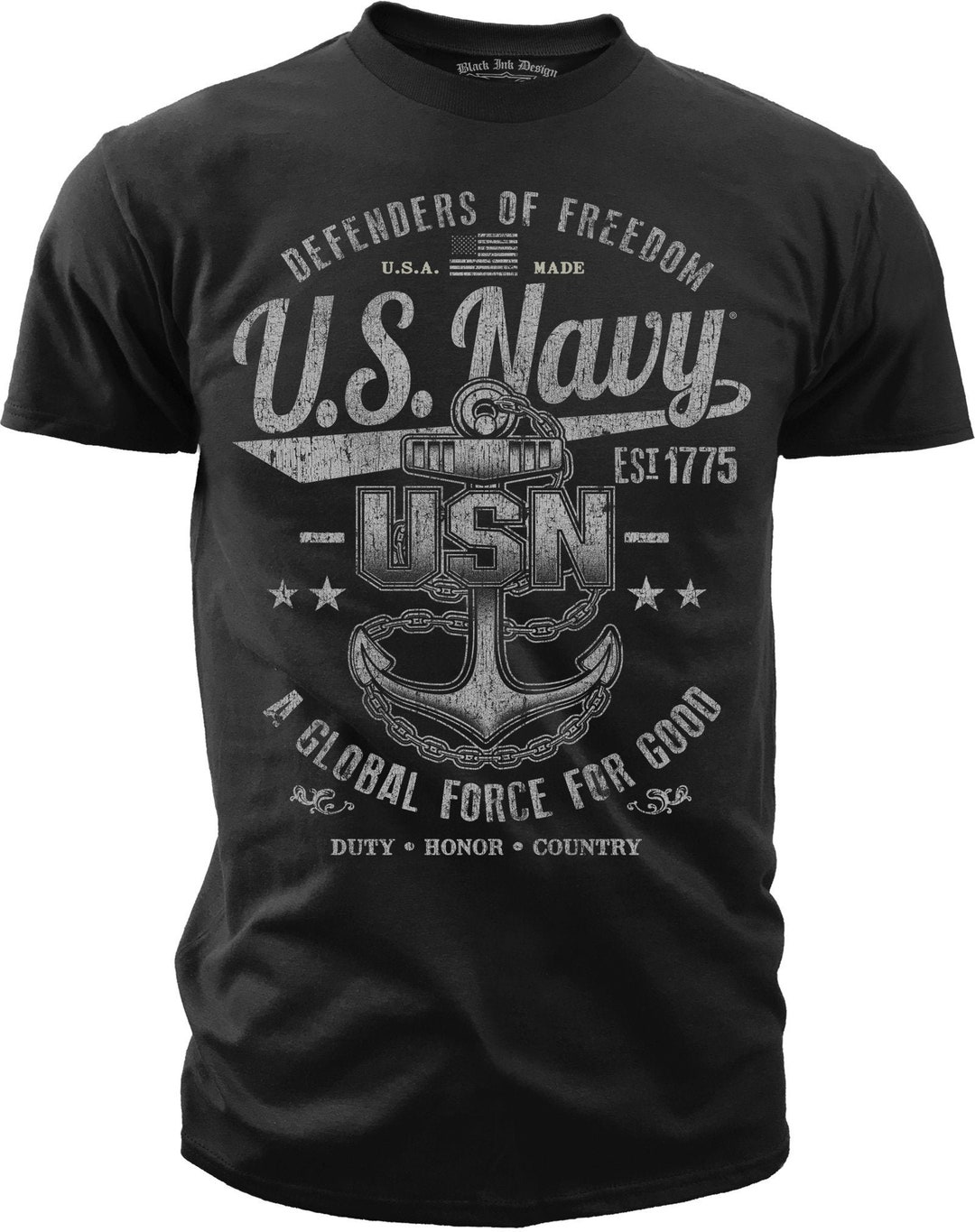 US Navy - "defenders of Freedom" T-shirt - Etsy