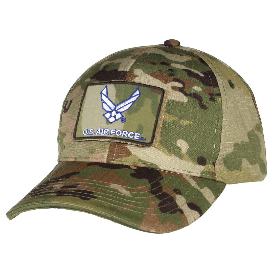 US Air Force Camo Velcro Patch Cap - Etsy