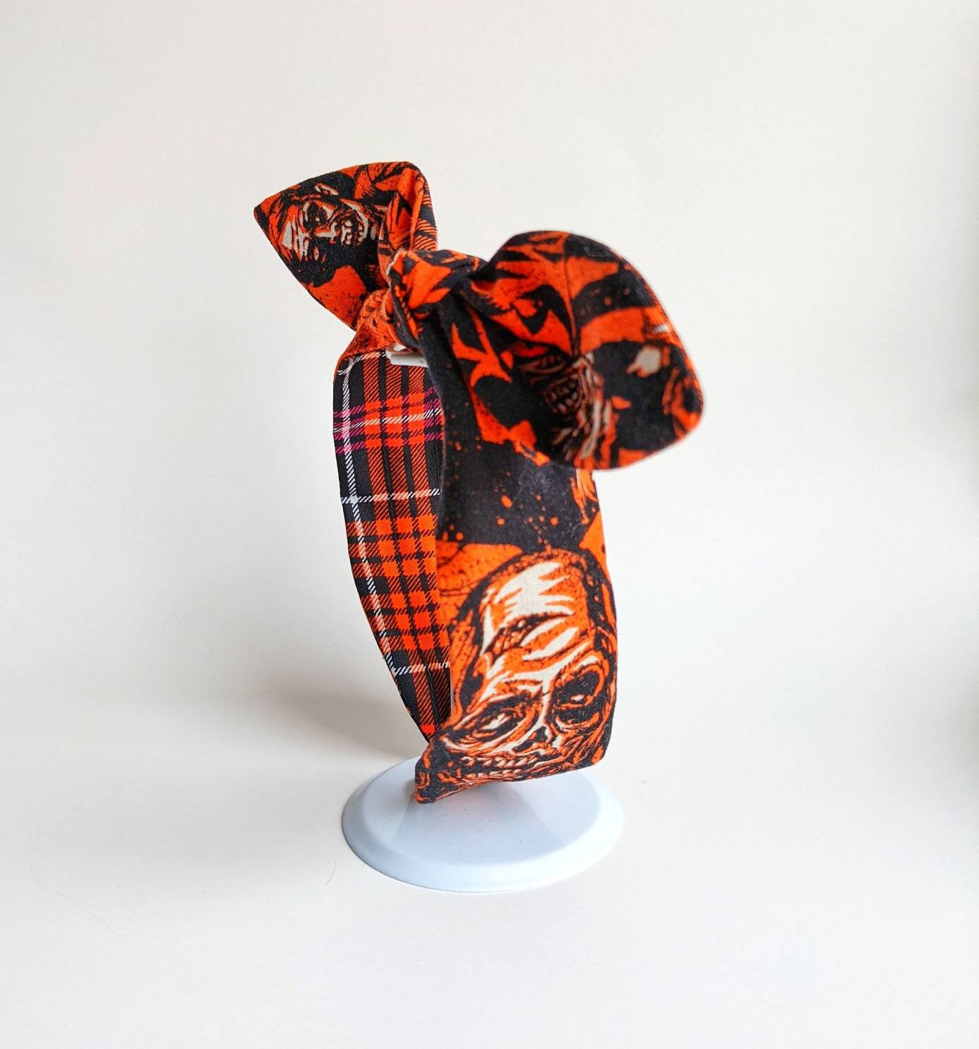 The Walking Dead Inspired Zombie Reversible Top Knot Headband | Etsy