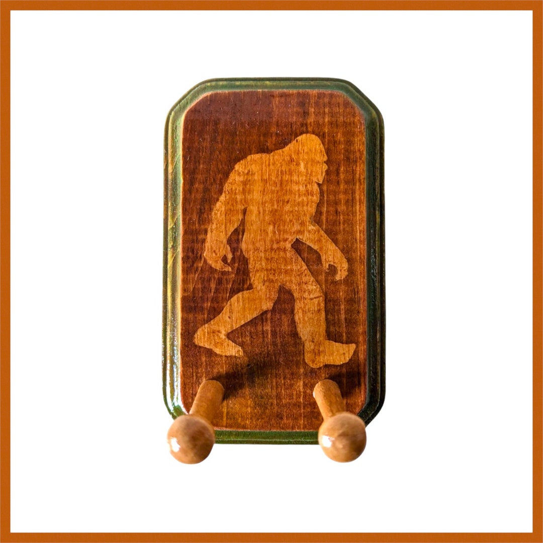 Sasquatch Bigfoot Holder for Lanyards, Keys, Hats & More - Etsy