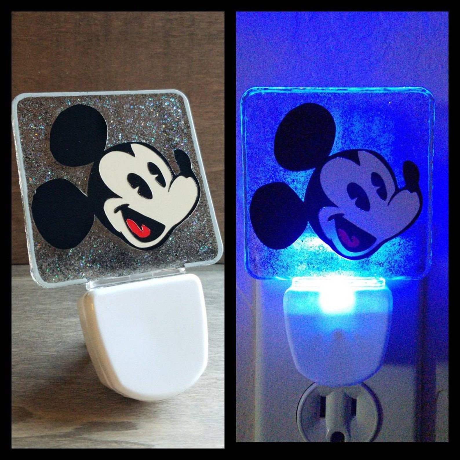 Mickey Mouse Inspired Night Light - Etsy