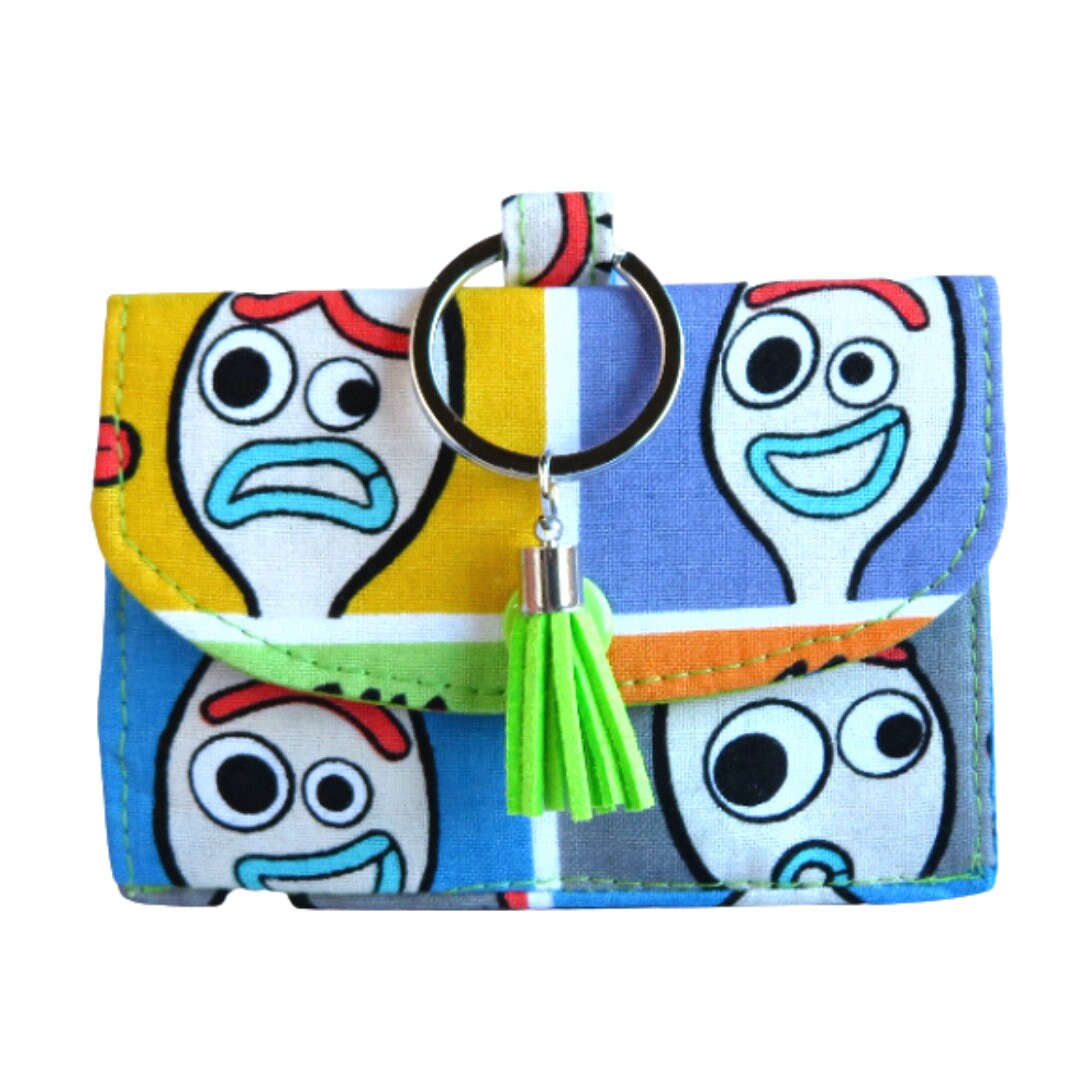 Toy Story Forky Inspired ID, Card Holder, Small Wallet, Travel Wallet ...