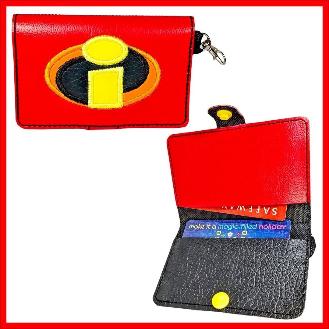 The Incredibles Inspired Wallet Card Holder, Minimalist Wallet - Etsy