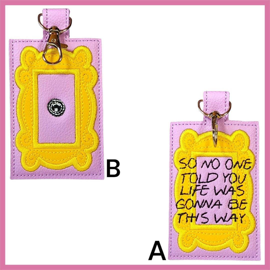 Friends Door Frame Inspired Card and ID Holder - Etsy