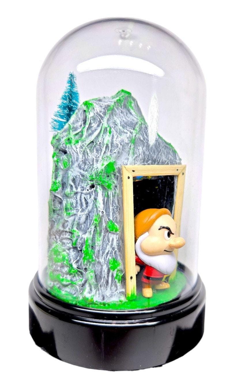7 Dwarfs Mine Inspired Miniature Diorama Featuring Grumpy, Mine ...