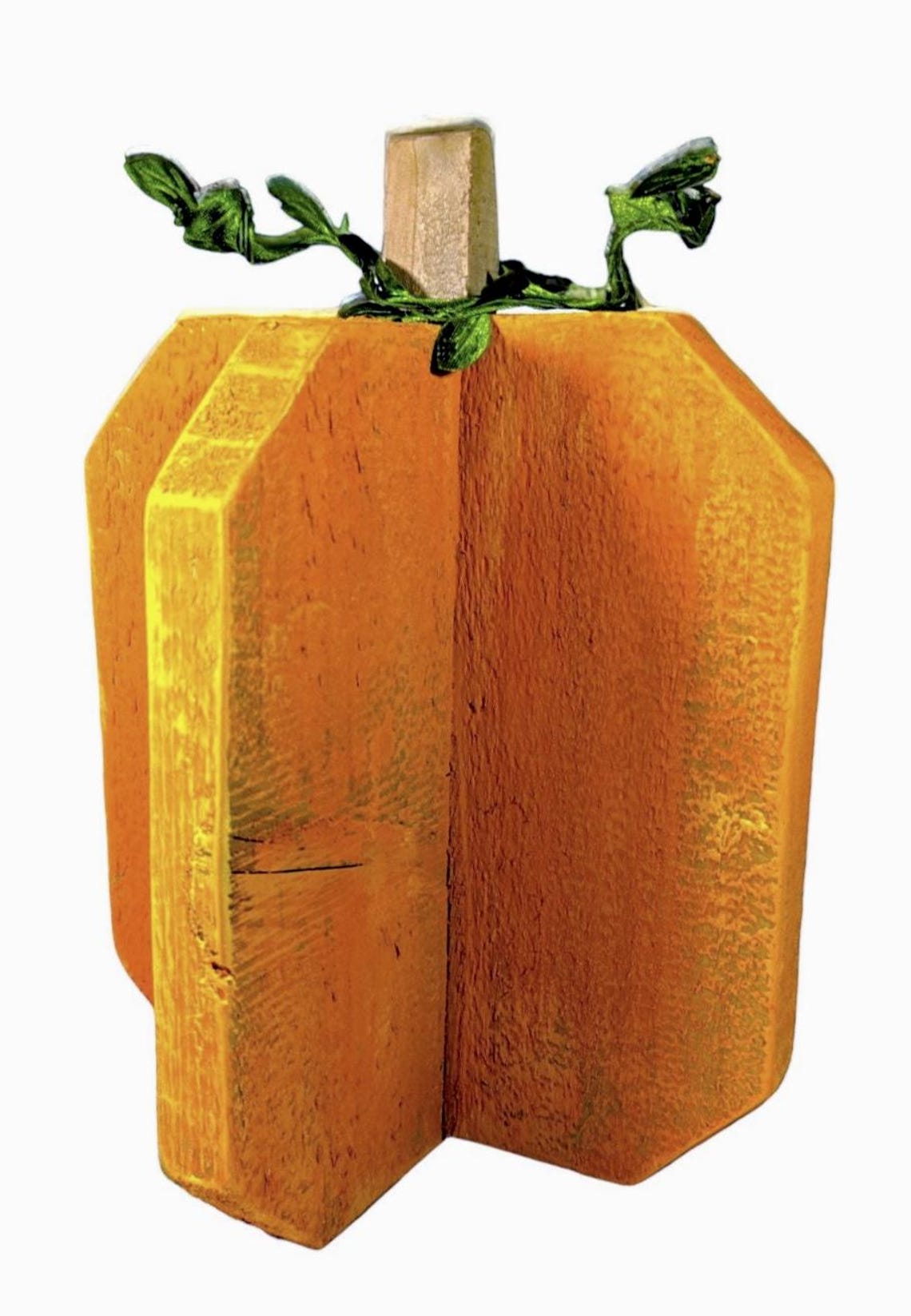 Rustic Wooden 3D Pumpkin, 3 Sizes Farmhouse - Etsy