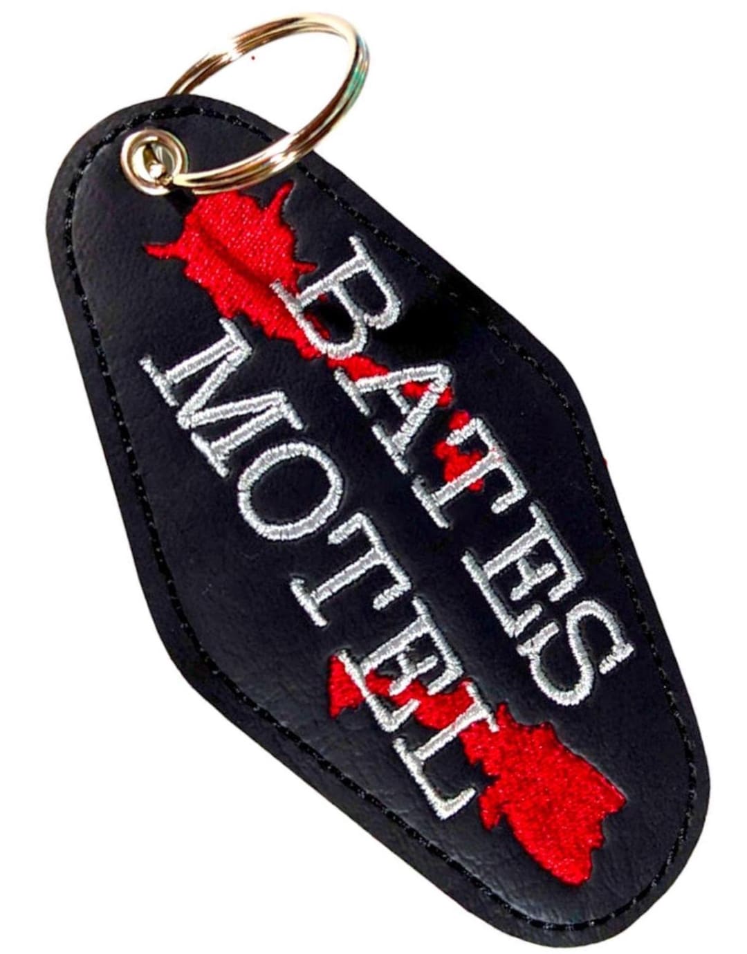 PSYCHO Bates Motel Inspired Vintage Motel Style Key Fob, Snap Tab, Bag ...
