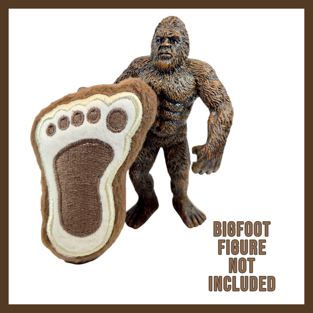 Bigfoot Cute Cryptids Plush Key Chain, Key Fob, Bag Charm, Squishy ...