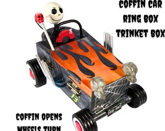 Wedding Ring Box Car - Etsy