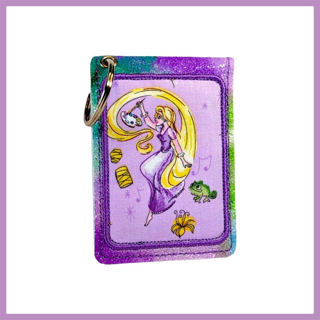 Tangled Rapunzel Inspired Card and ID Holder - Etsy