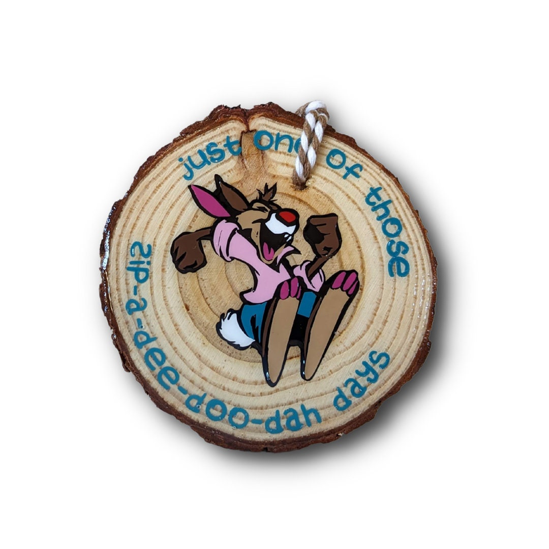 Splash Mountain Brer Rabbit Inspired Hand Made Wooden Ornament - Etsy