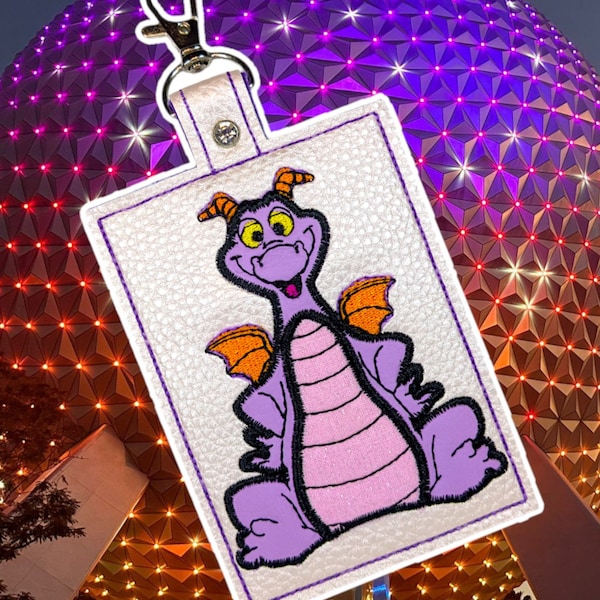 Disneyland Id Card Holder - Etsy