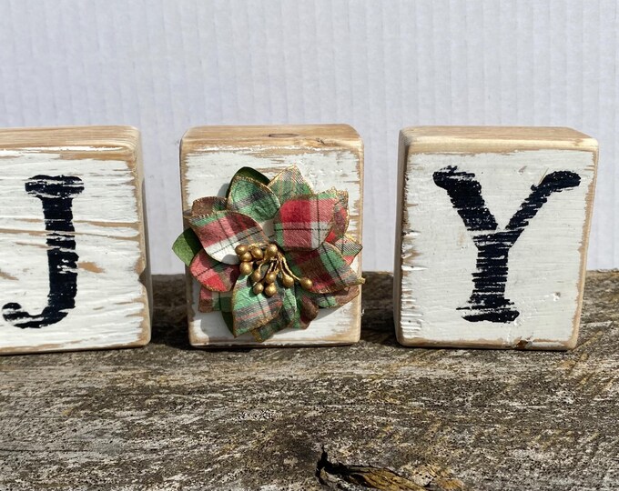 JOY Joy Cutout Christmas Joy Christmas Unpainted - Etsy