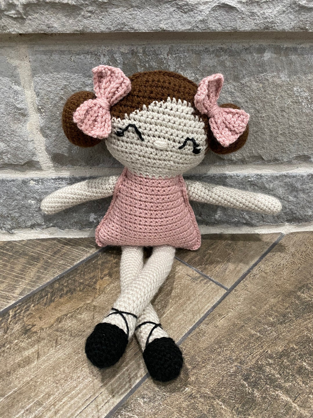 Ballerina Girl Ragdoll-crocheted Ragdoll - Etsy