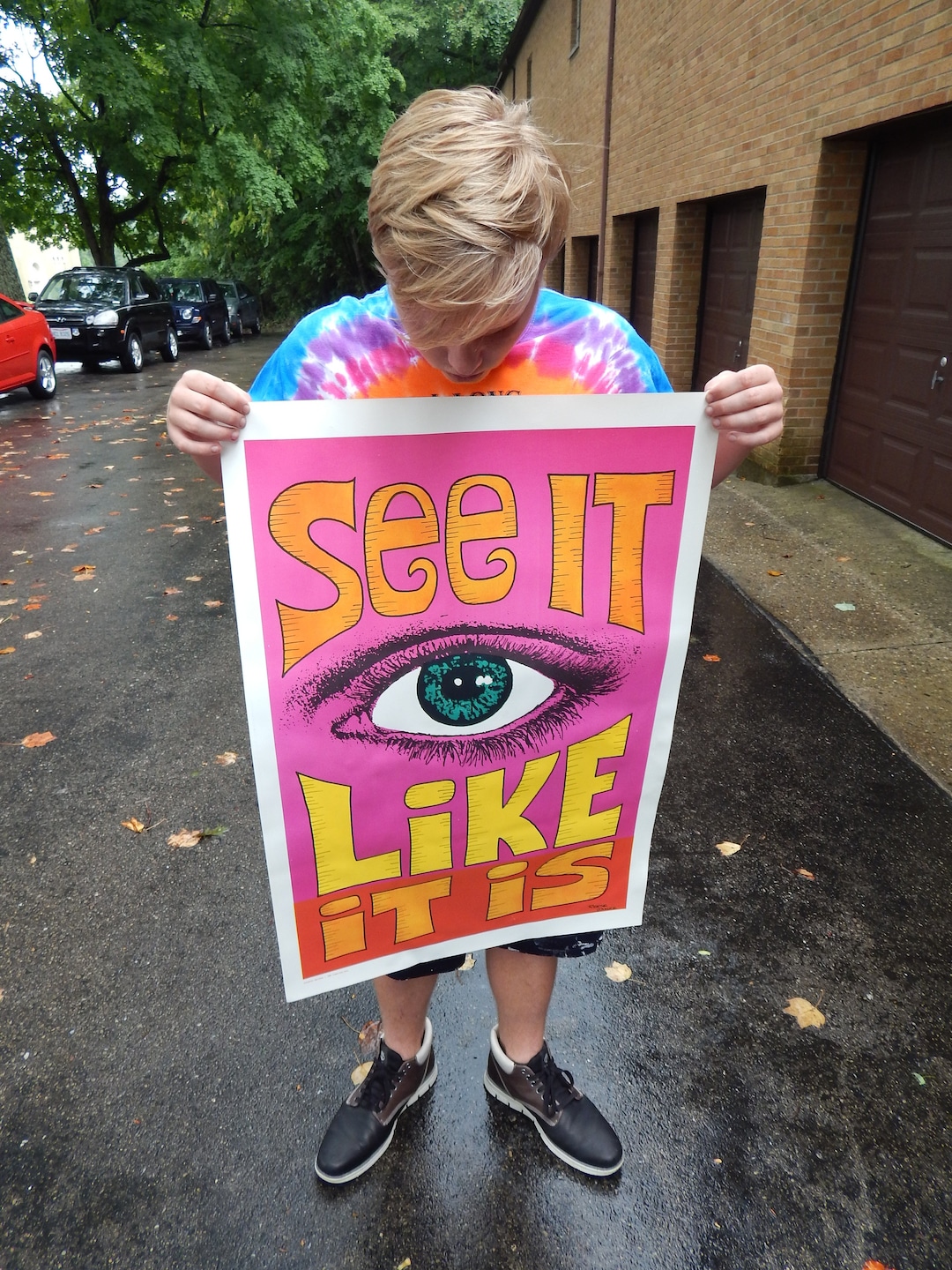 Vintage NOS 1970s Original Rare See It Like It is Poster - Home Decor ...