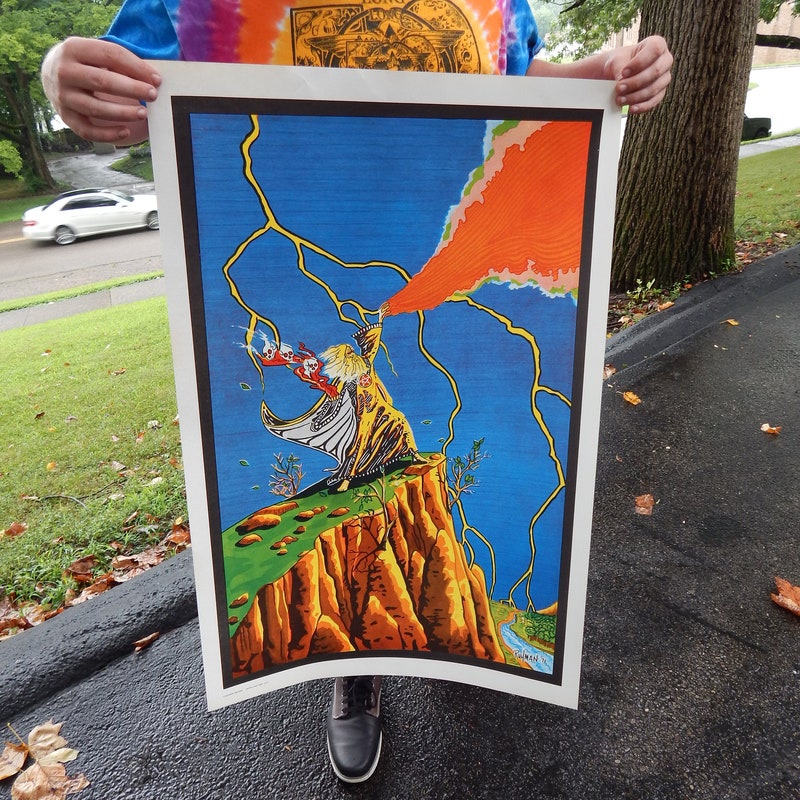 Vintage Blacklight Poster - Etsy