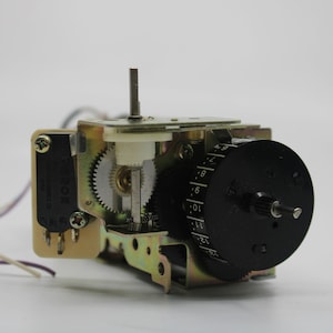 New Old Stock SABA Flip Clock Clockwork + Copal Motor Assembly, NEVER ...