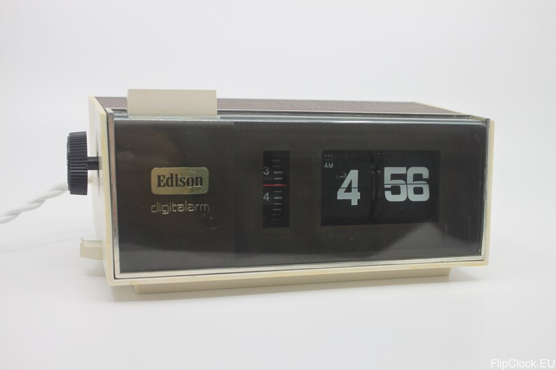 Fully Refurbished USA Built Edison Flip-alarm-clock Very - Etsy