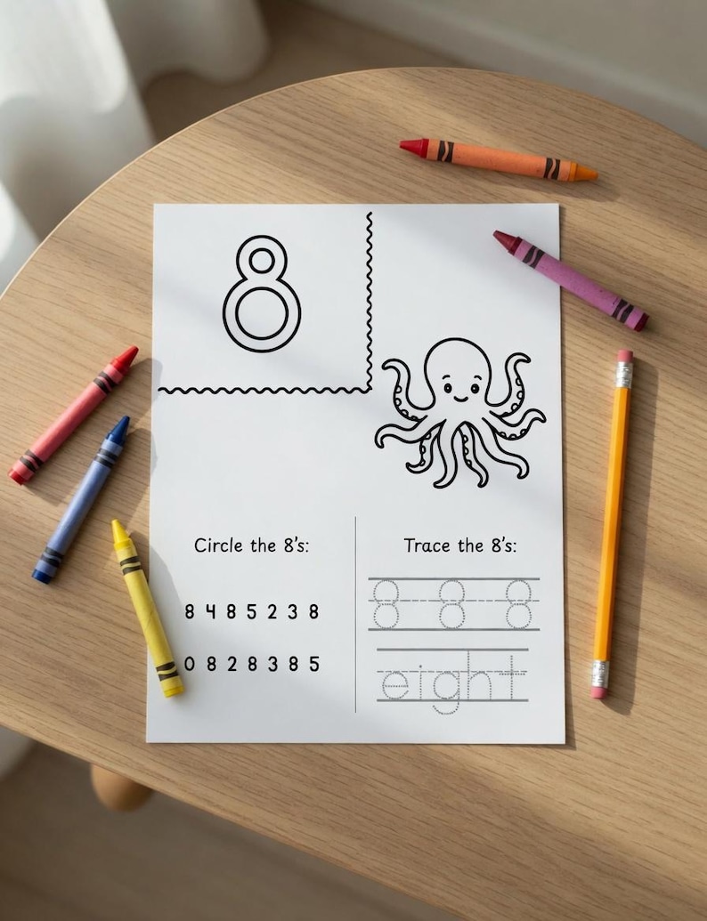 Numbers 1-10 Activity Pack | Preschool Learning Pages (instant Download ...