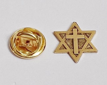 Cross lapel pin | Etsy