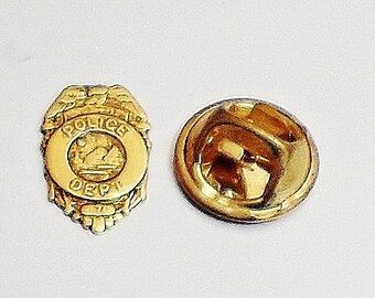 Police lapel pin | Etsy