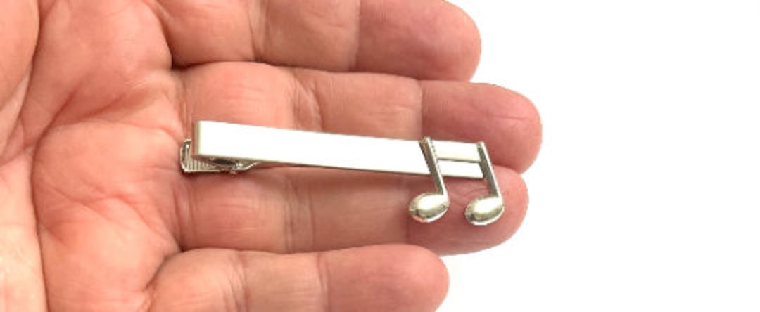 MUSIC NOTE Tie Clip Tie Bar /P24 - Etsy