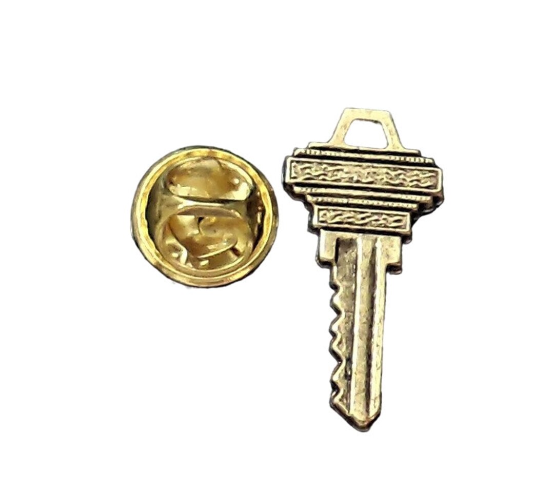 Key Lapel Pin Tack Pin Tie Tack /P71 - Etsy