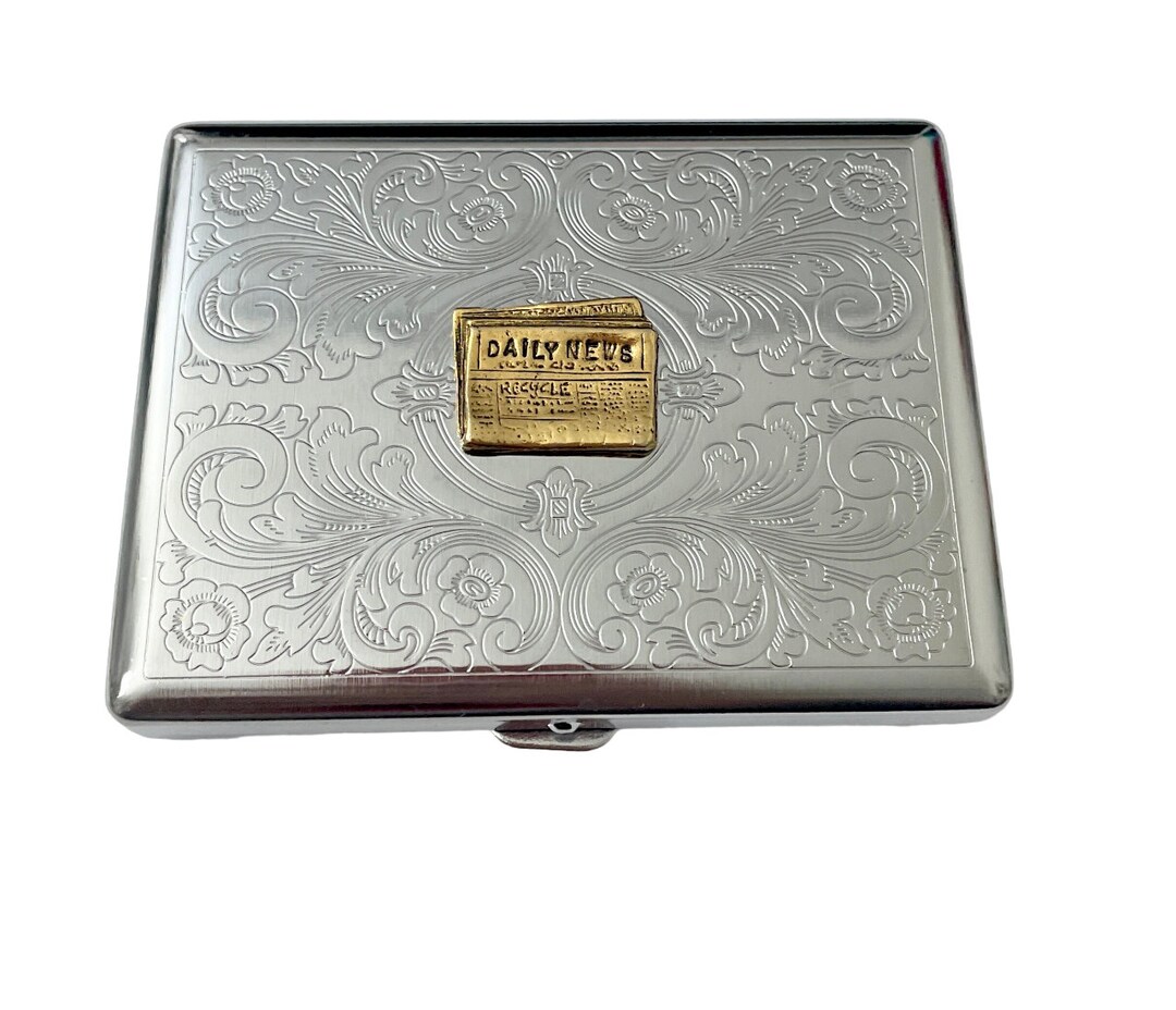 NEWSPAPER Cigarette Case Business Card ID Holder /P55 - Etsy