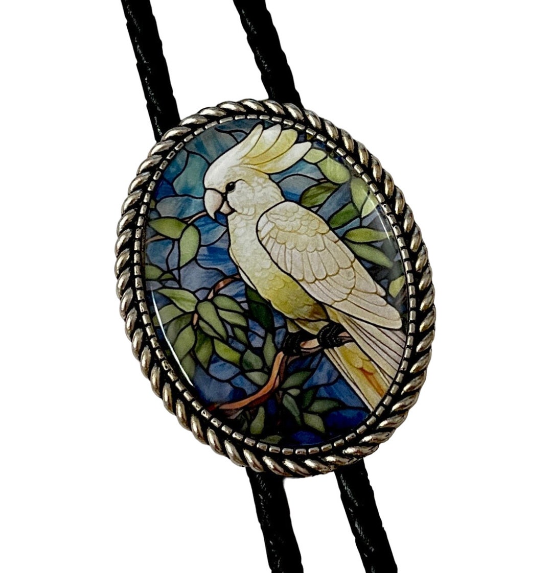 Parrot Bolo Tie - Personalized Cord Color ,length , and Tips /B1 - Etsy
