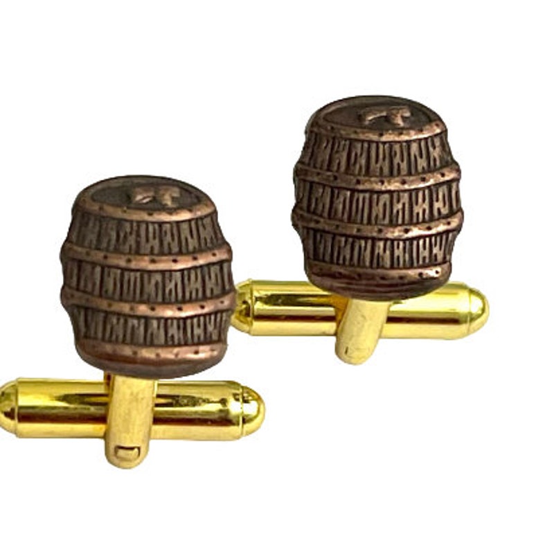 Barrel Cufflinks - Etsy