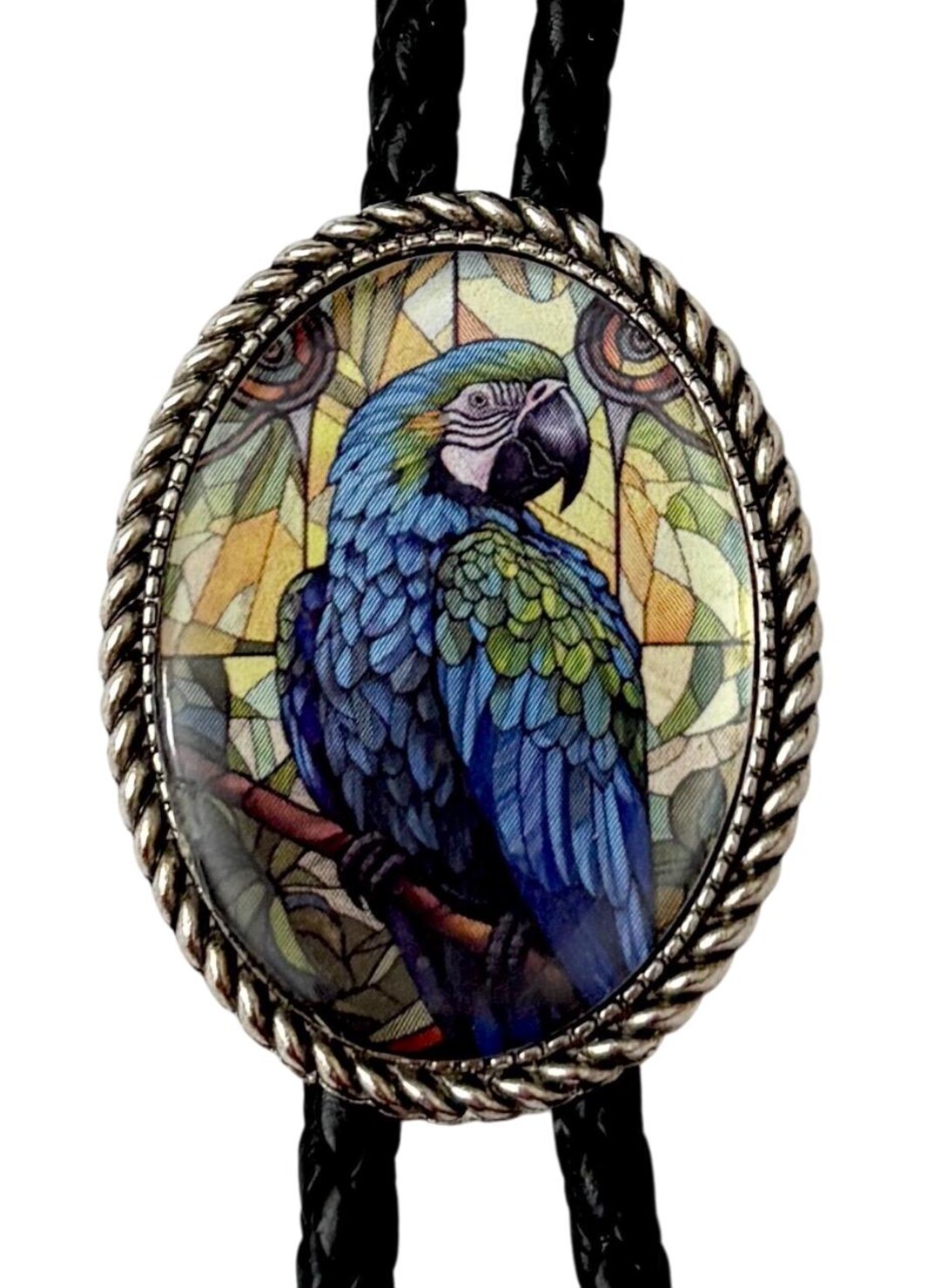 Parrot Bolo Tie - Personalized Cord Color ,length , and Tips /B09 - Etsy