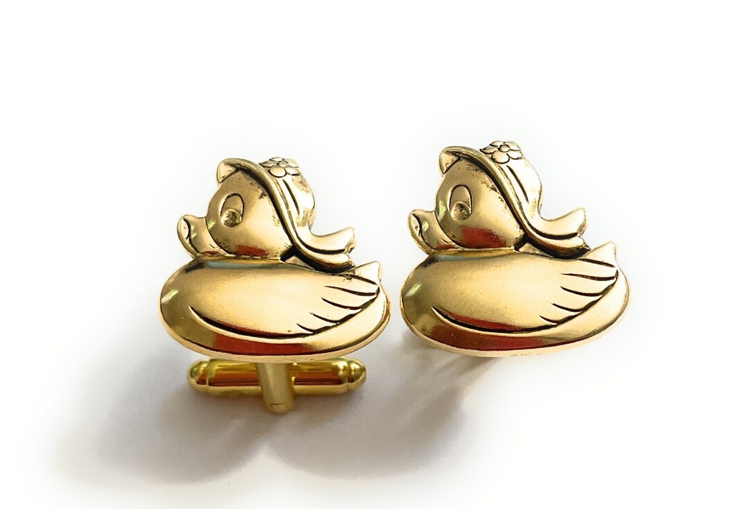 Amazing Duck Cuff Links / P39 - Etsy