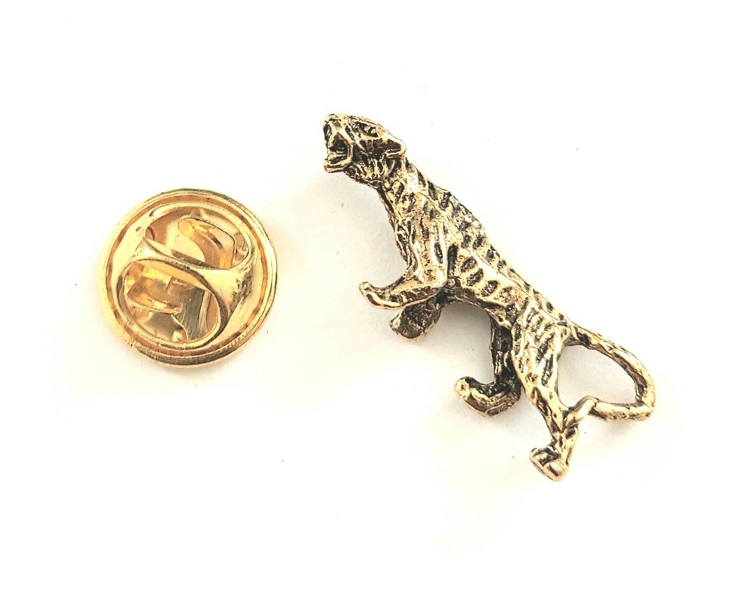 Amazing Details Leopard TIGER Lapel Pin Tack Pin / P36 - Etsy