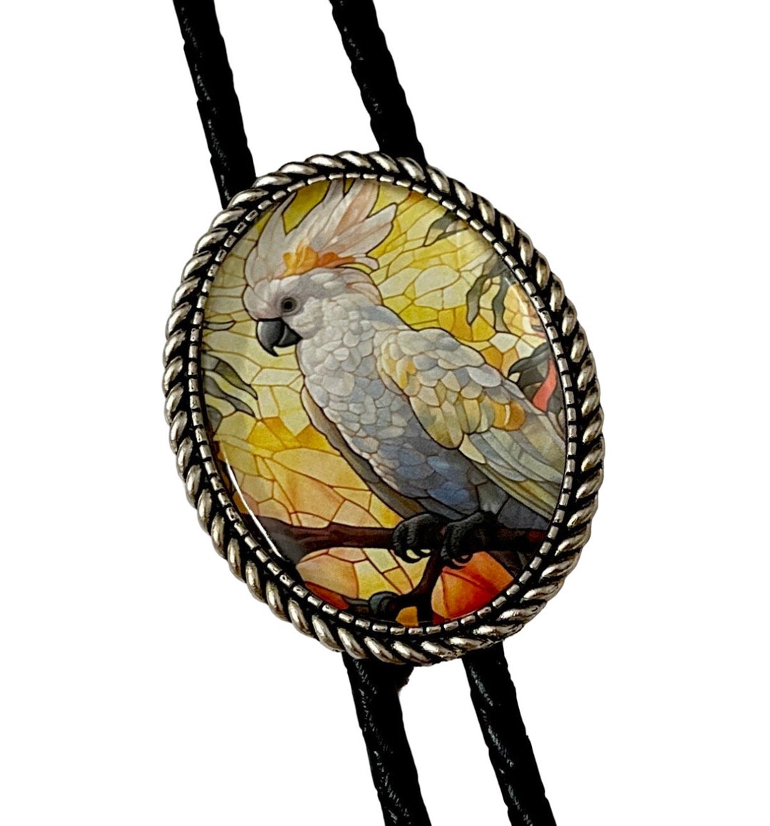 Parrot Bolo Tie - Personalized Cord Color ,length , and Tips /B1 - Etsy