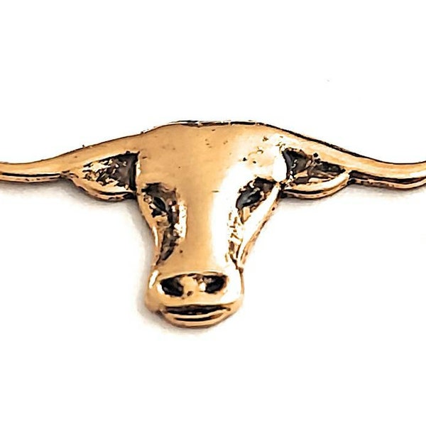 Bull Lapel Pin - Etsy