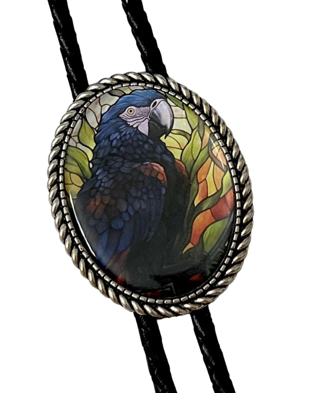 Parrot Bolo Tie - Personalized Cord Color ,length , and Tips /B10 - Etsy