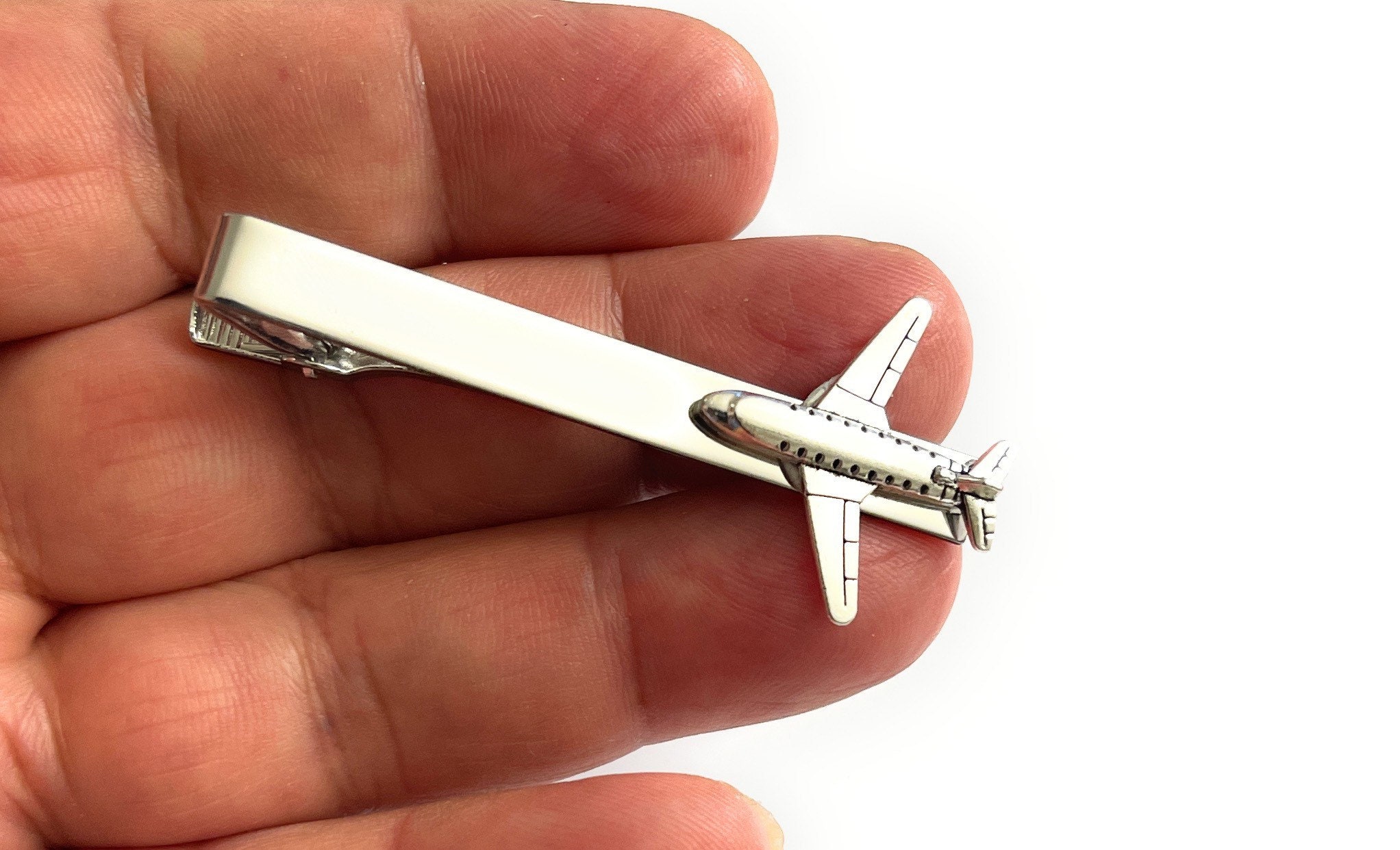 Airplane Tie CLIP Tie Bar / US1 - Etsy