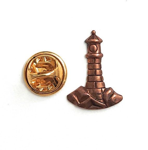 Elegant LIGHT HOUSE Lapel Pin Tack Pin / P23 | Etsy