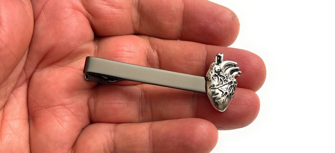 Heart Tie Clip /US1 - Etsy